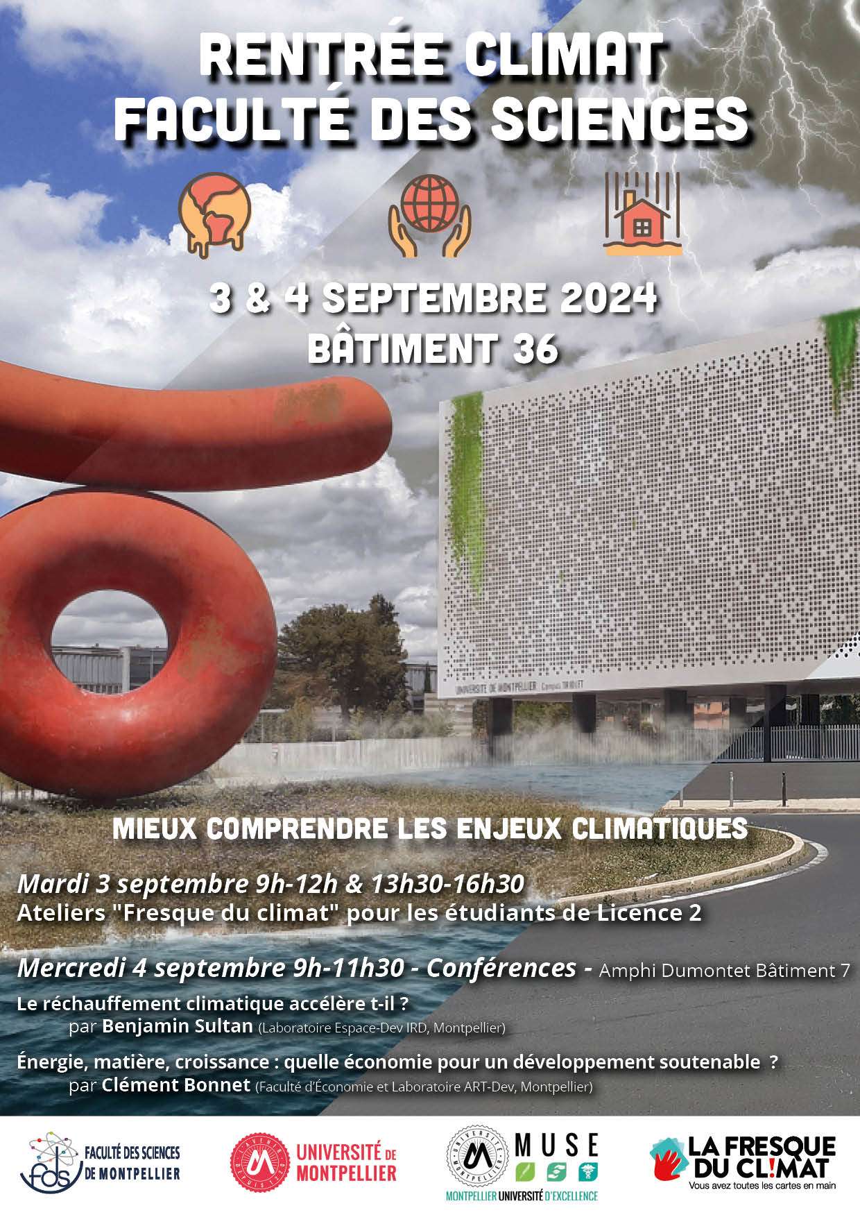 2nd edition Rentrée Climat - Faculty of Science