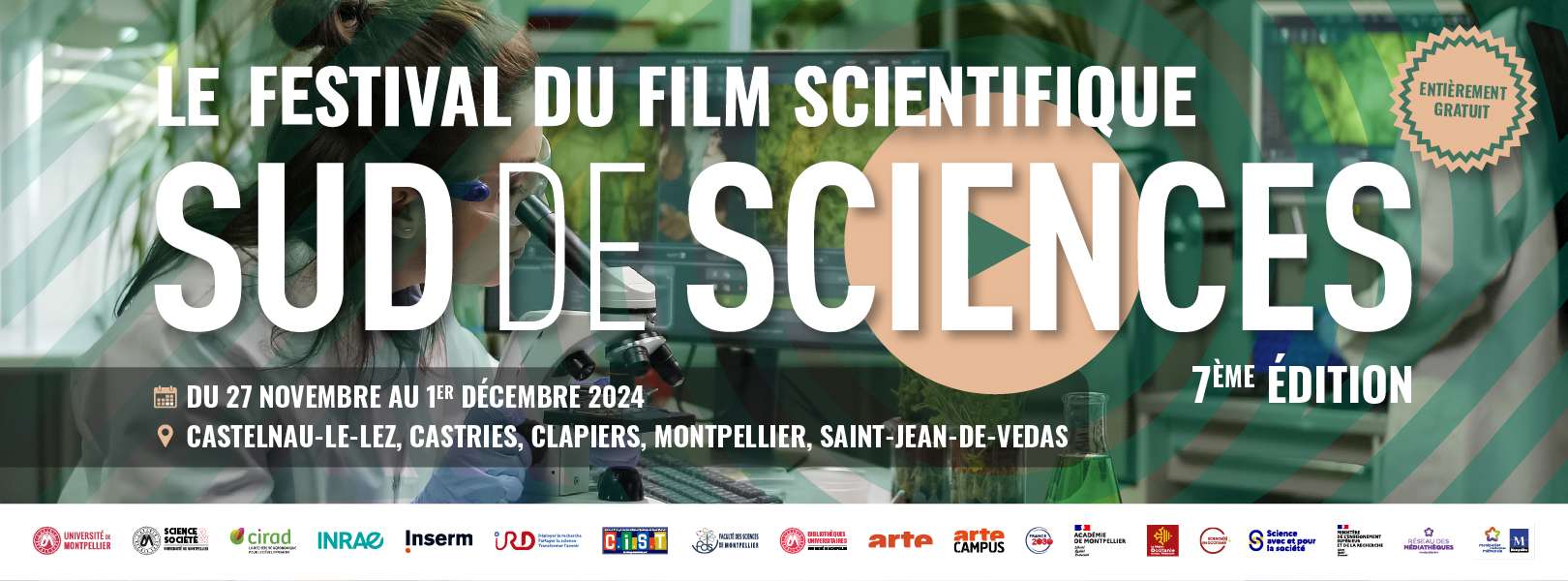 27/11 au 01/12 : Le festival du film scientifique - Sud de Sciences ...
